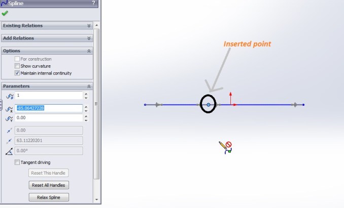 How To Use Solidworks Spline Sketch Tool In Solidworks Cad