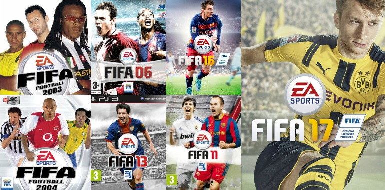 LA EVOLUCIÓN: Todas las portadas del FIFA desde 1994 hasta 2017 - SOMOS ...