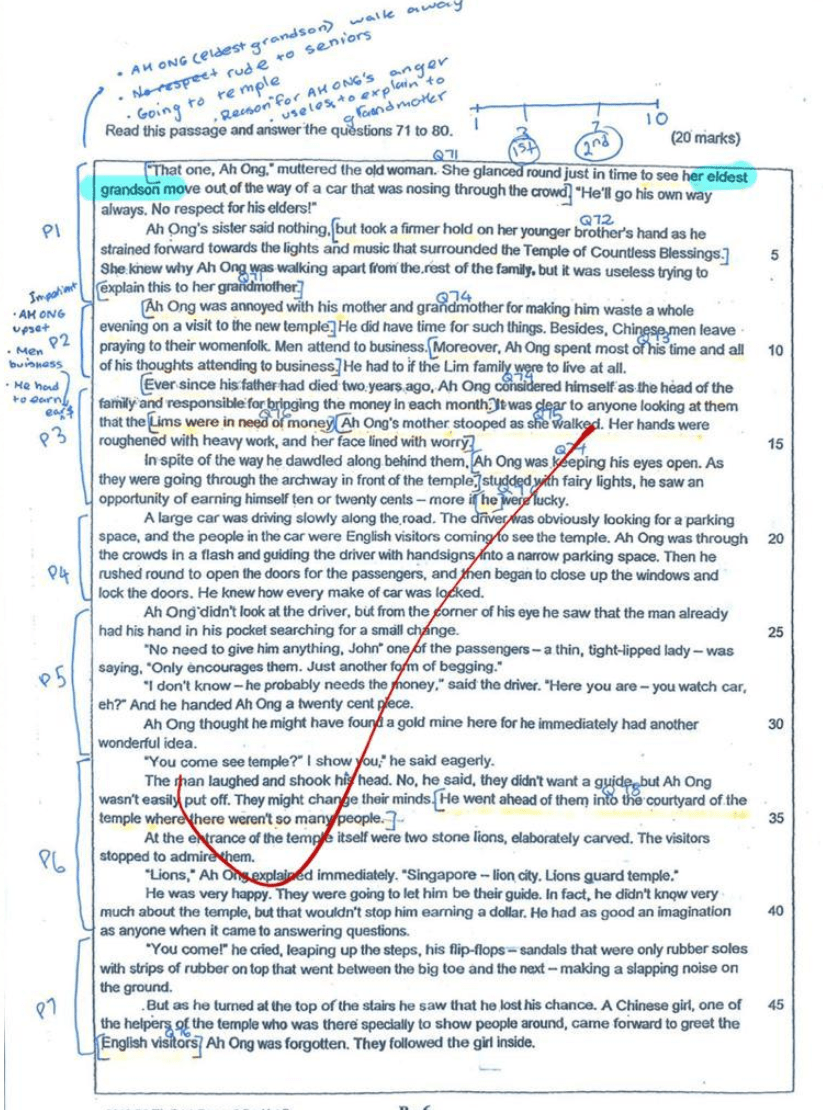 PSLE English Finale (Last Lap) – Sowing Seedz