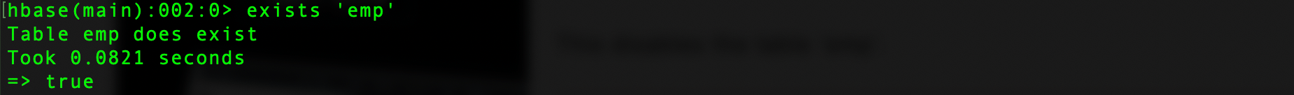 HBase - Exists and Count with examples - Spark By {Examples}