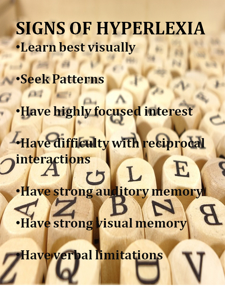 Hyperlexia: What You Need To Know | Special Needs Resource and Training ...