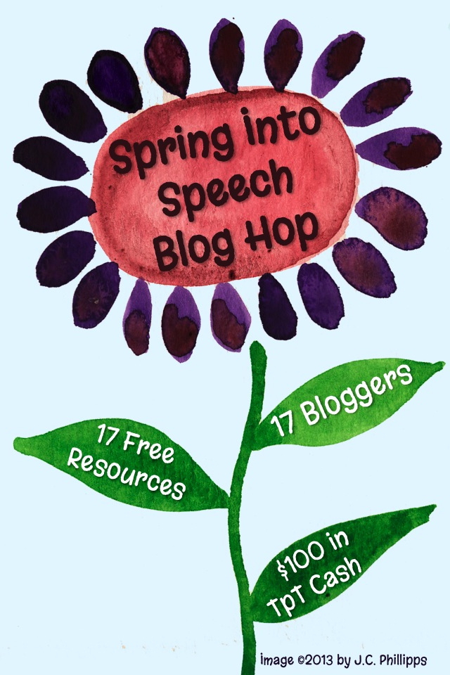 Spring Into Speech Blog Hop - Speech Peeps