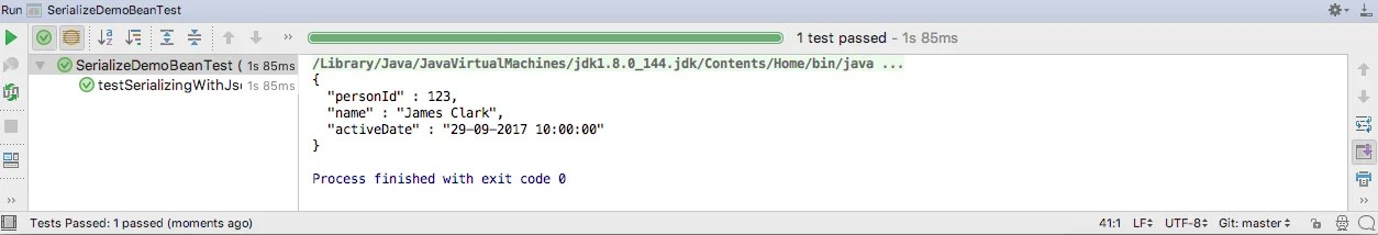 Jackson Annotations for JSON (Part 2): Serialization