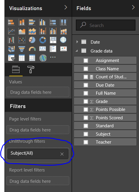 Setting Up A Drillthrough Action In Your Power Bi Report Sqlservercentral