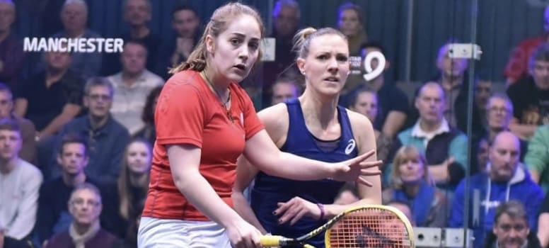 Tesni Evans topples Laura Massaro again as Nick Matthew and James ...
