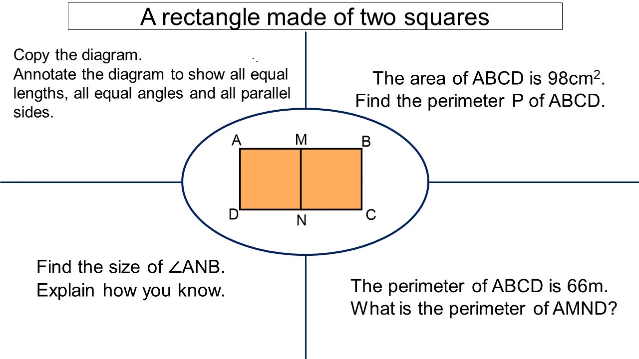 A rectangle made up of two squares – Part 2 – SSDD Problems