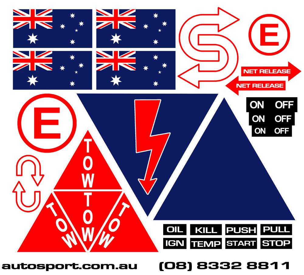 Competition Sticker Kit - SSM Performance Parts