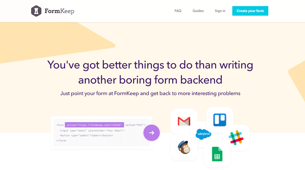 FormKeep - Startup Collections