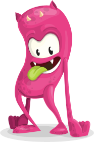 Free Cute Monster Character Free Download Vector Characters
