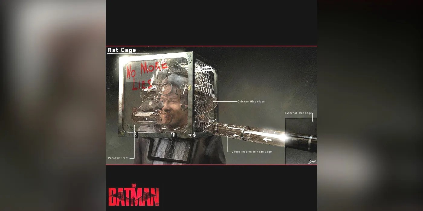 The Batman Concept Art Reveals Even More Deranged Riddler Torture Traps ...