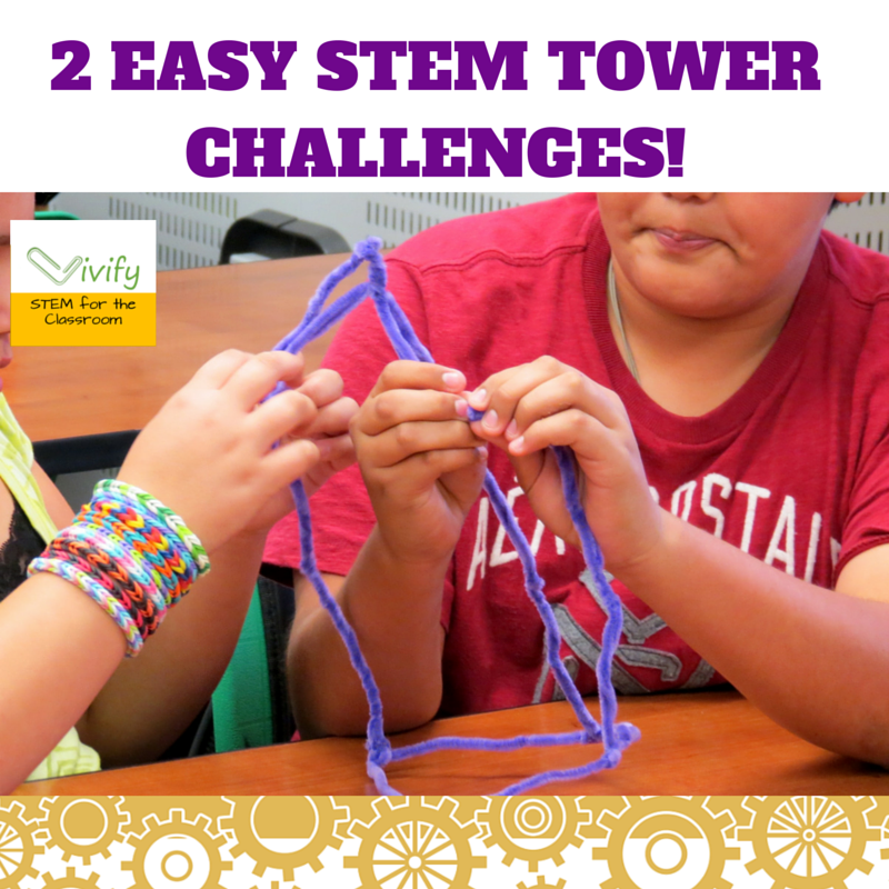 Two Easy STEM Tower Challenges! - STEM Activities for Kids