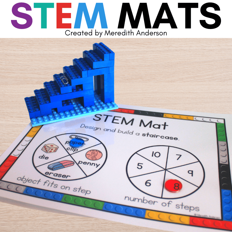Makerspace Activities with Building Bricks - STEM Activities for Kids