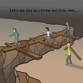 Carry Your Cross Cartoon – stevecorn.com