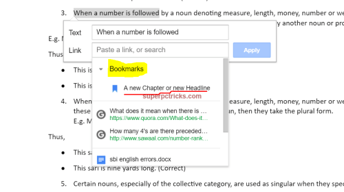 How To Create Internal Hyperlinks Within Google Docs Tips tricks And How To Create Internal Hyperlinks Within Google Docs Tips tricks And