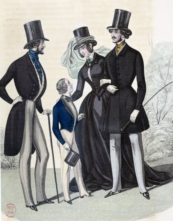 Gallery of Men’s Fashion from 1837 – 1843 – Susanna Ives