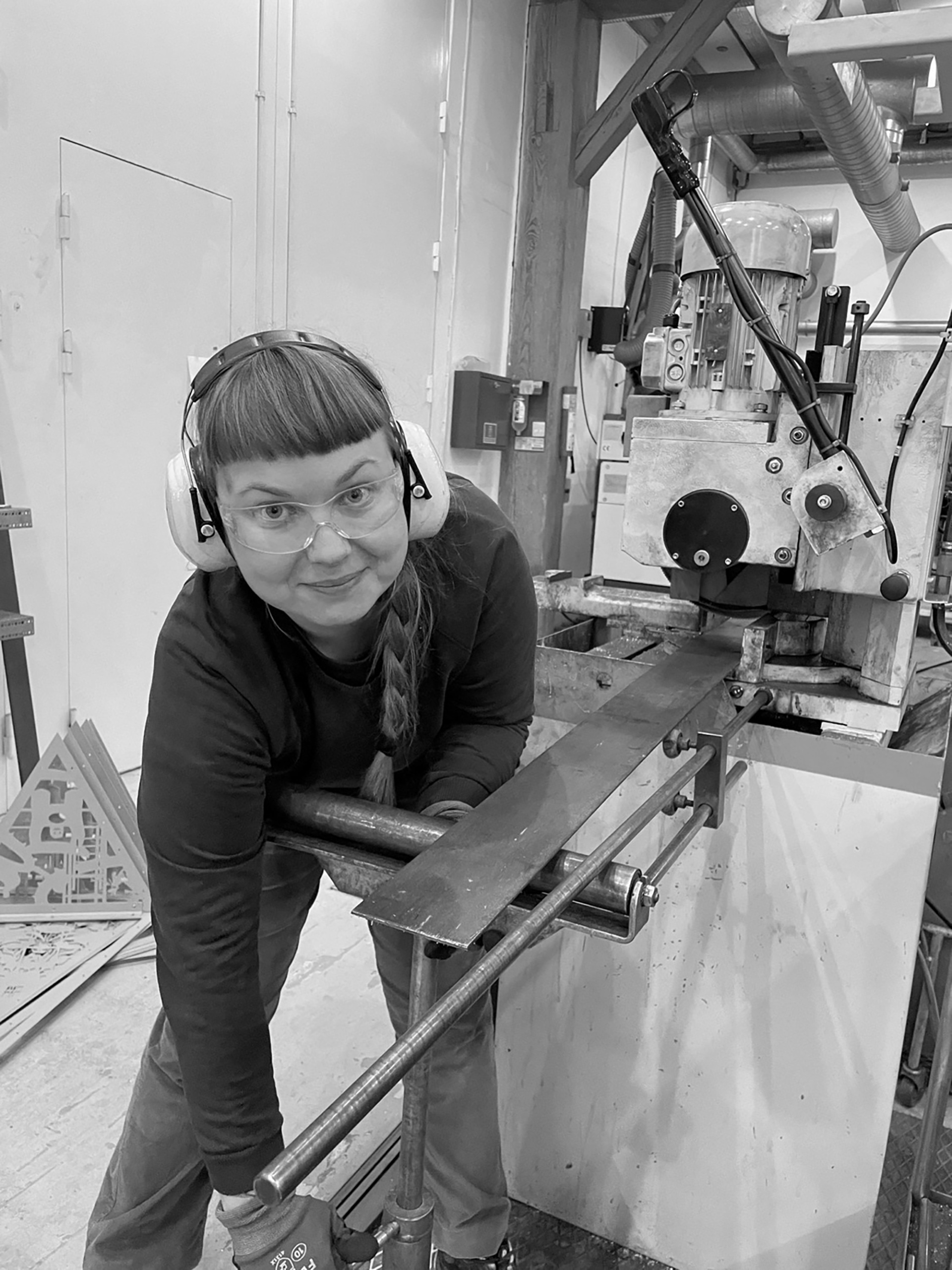 Signe Rohardt Lund: Tegne i og med metal - SVFK