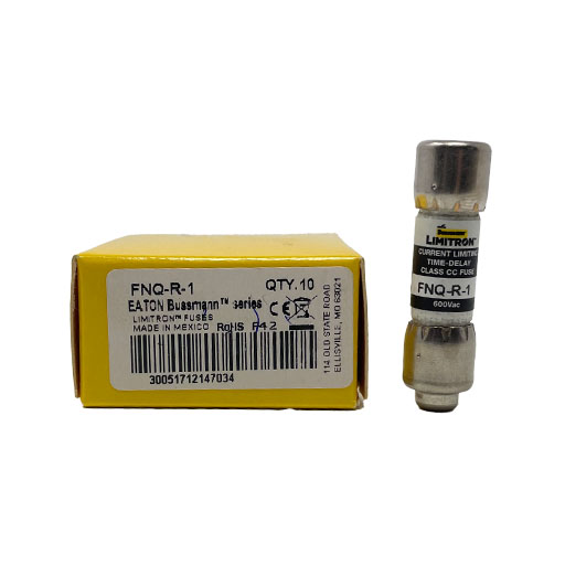 FNQ-R-1 $8.35 Fuse Class 'CC' 1 Amp, 600 Volt