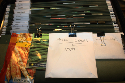 DIY Seed Bank - TastyLandscapeTastyLandscape