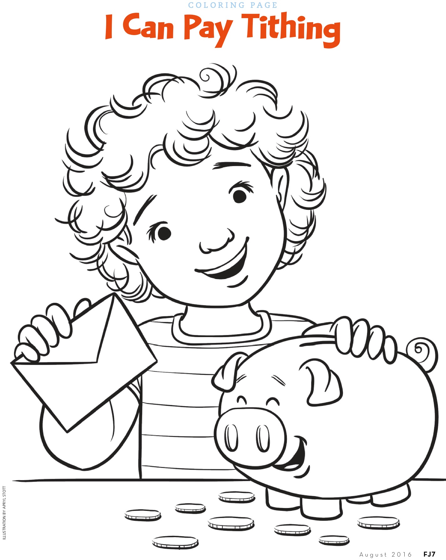 Tithing: Clipart - Teaching Children the Gospel