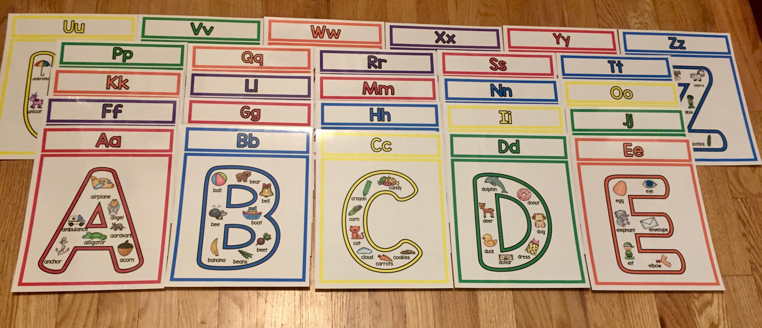 Using Alphabet Anchor Charts in Your Classroom - Teach Pre-K