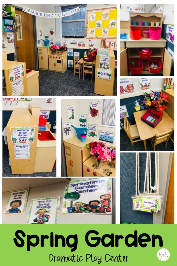 A Garden Dramatic Play Center Perfect for Spring - Teach Pre-K