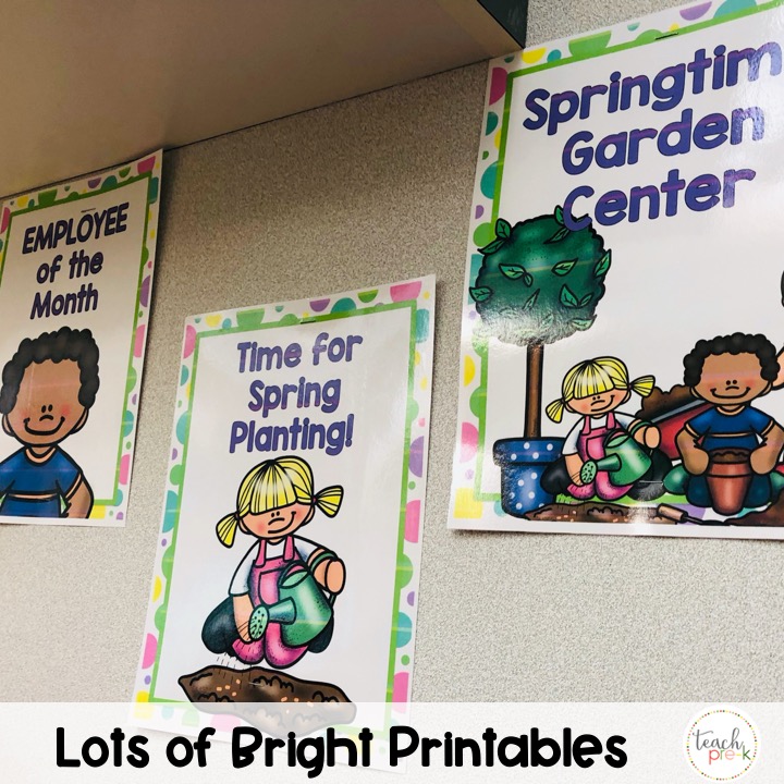 A Garden Dramatic Play Center Perfect for Spring - Teach Pre-K