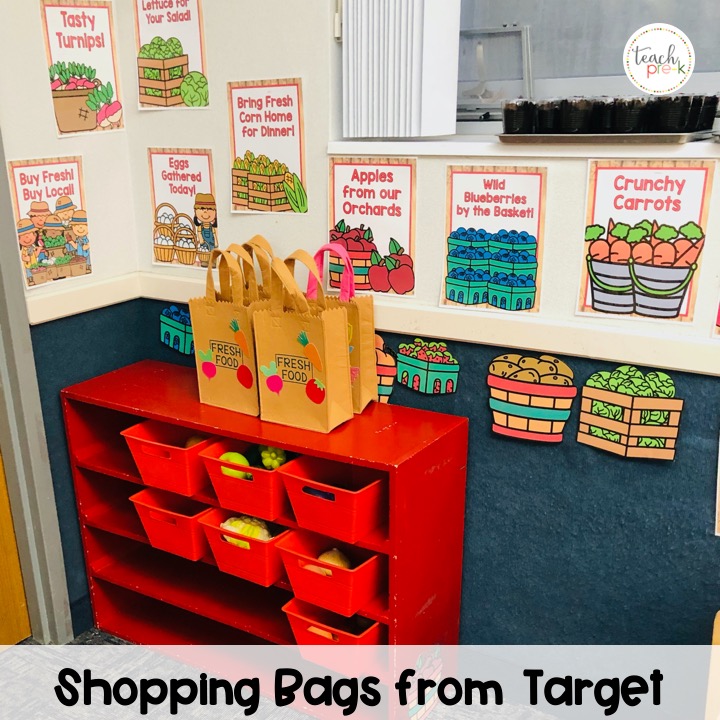 Farmers Market Dramatic Play - Teach Pre-K