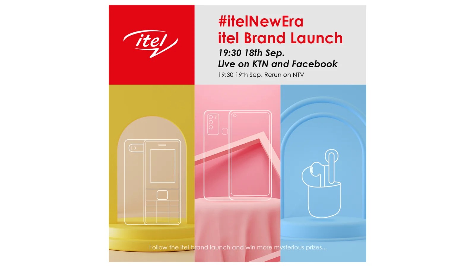 itel Kenya begins a new era with new product lineup