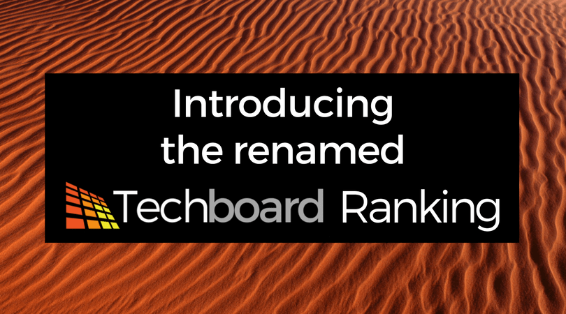 Techboard rebrands its ranking to "the Techboard Ranking" - Techboard