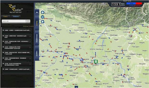 Indian Railway Launches Rail Radar, Watch Train Live On Google Map