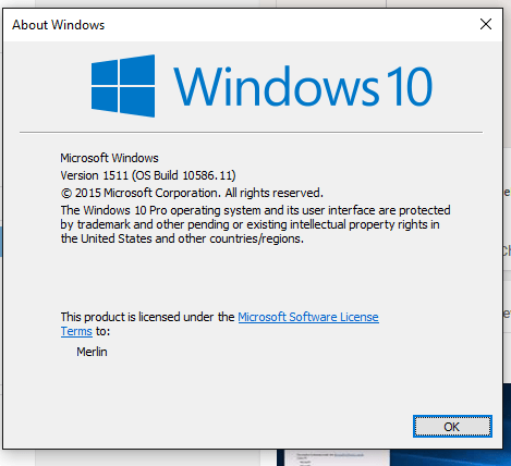 Winver Windows 10