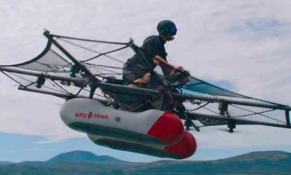 Kittyhawk, a flying car startup backed by Google co-founder Larry Page ...