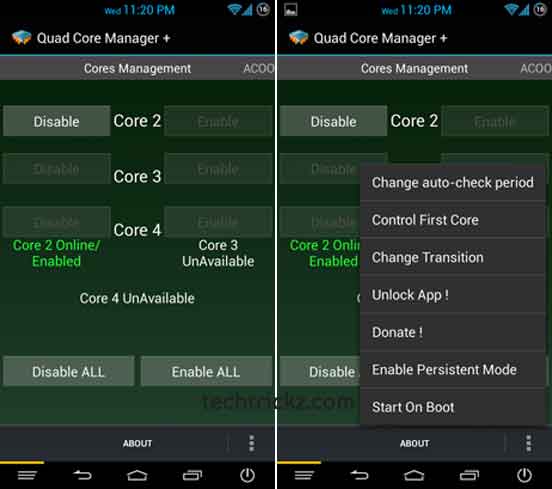 Reduce Battery Use of Android by Turning Off Processor Cores With Quad ...