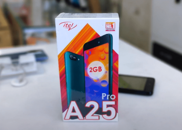 itel A25 Pro Now On Offer in Retail Stores Countrywide