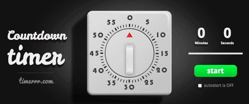 Classroom Timers to Bookmark • Tekiota