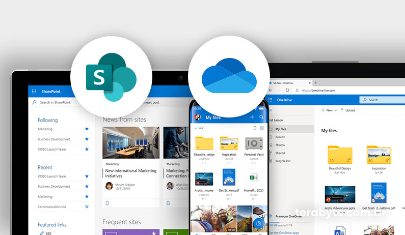 SharePoint X OneDrive - Terabyte - Soluções Em Informática E Tecnologia