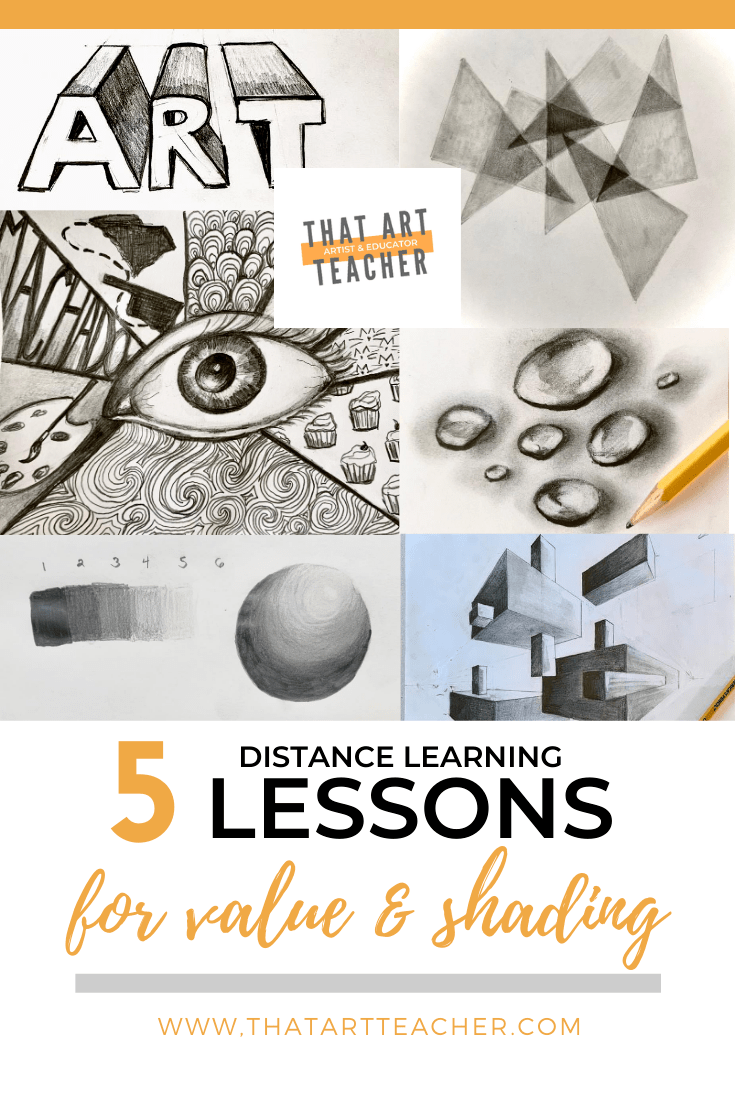 Distance Learning Shading Lessons - THAT ART TEACHER