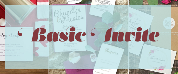 Basic Invite: a different card and invitation company - That's Normal