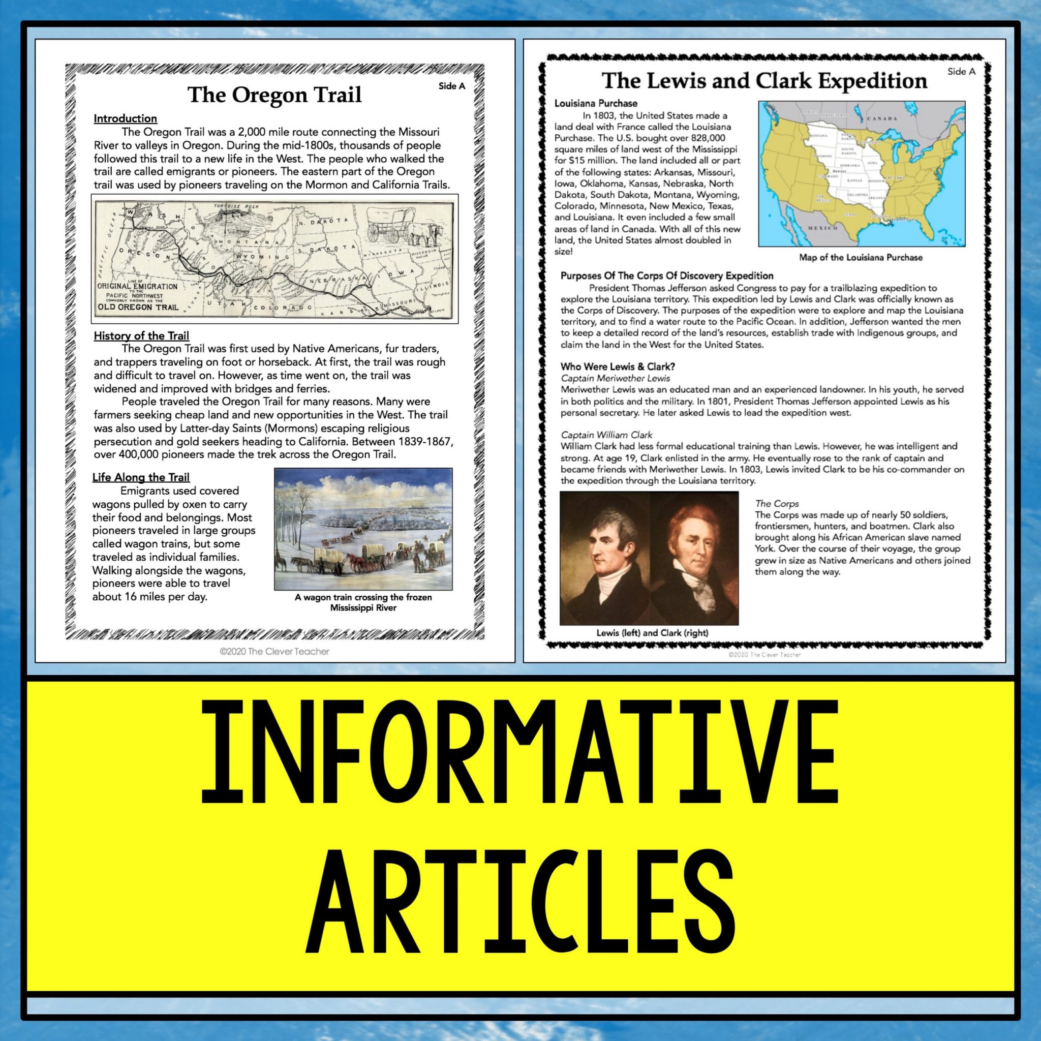 Westward Expansion: 3 Week Unit | The Clever Teacher
