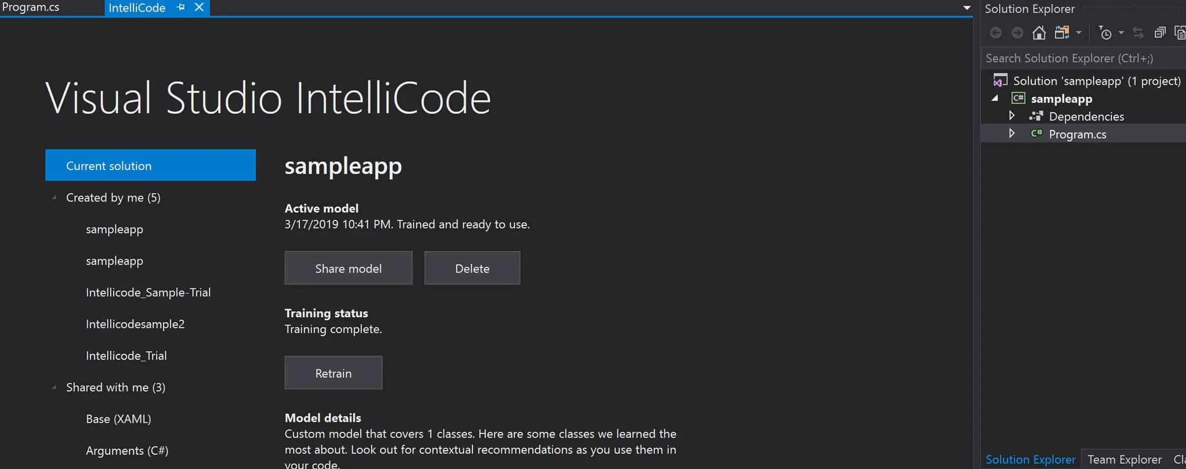 Visual Studio IntelliCode - Code Development using AI | TheCodeBuzz