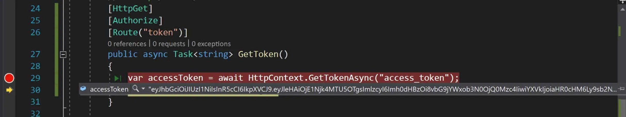 How To Get Access Token From Context In Net Core