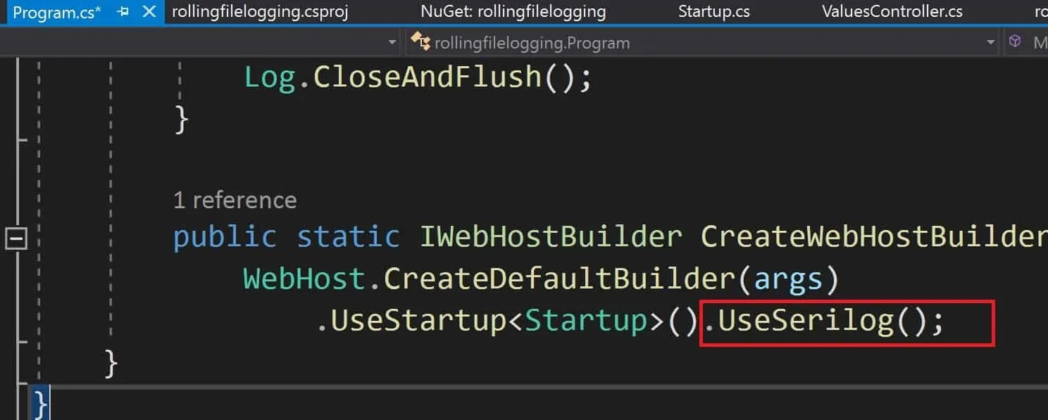 File Logging In Net Core Using Serlilog Thecodebuzz 9269