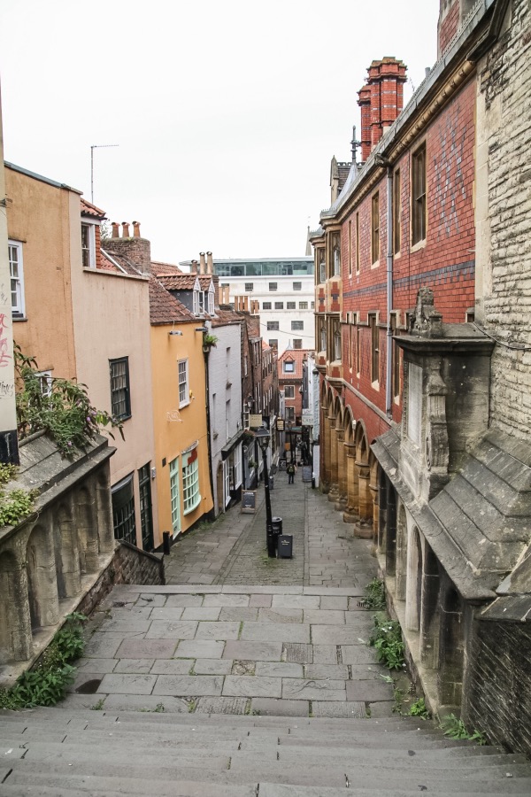 Christmas Steps Bristol - The Fog Watch