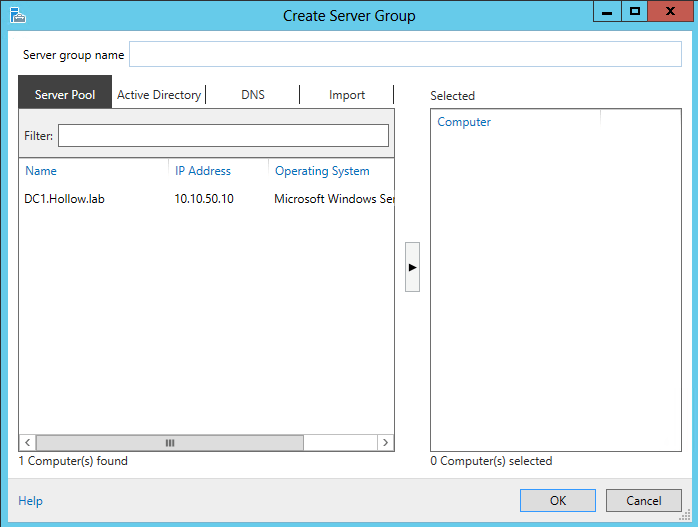 Windows Server 2012 Server Groups - The IT Hollow