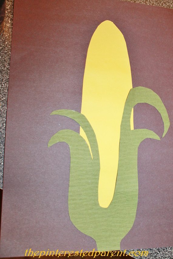 Button Indian Corn Craft – The Pinterested Parent