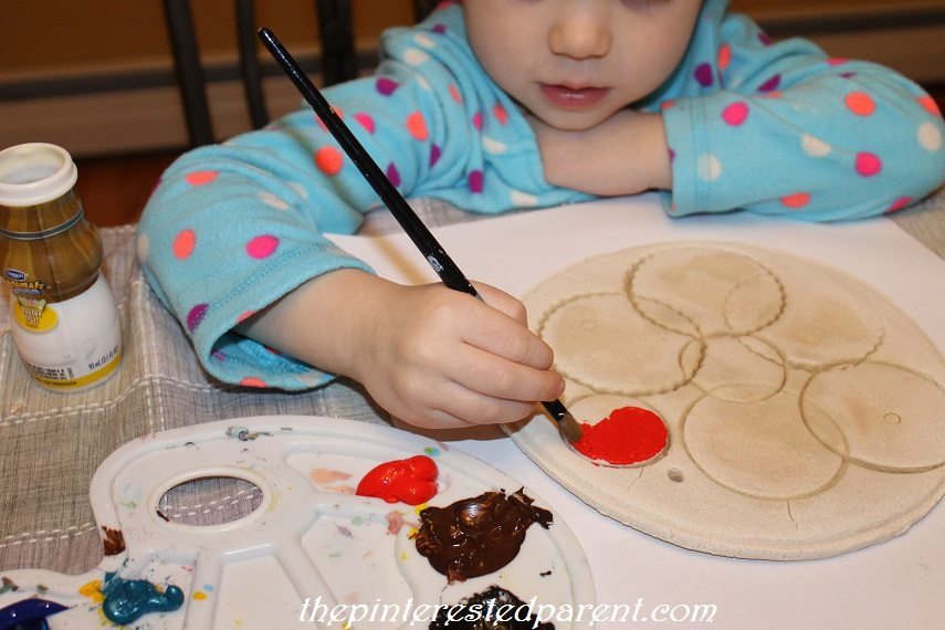 Kandinsky Inspired Clay Circles – The Pinterested Parent