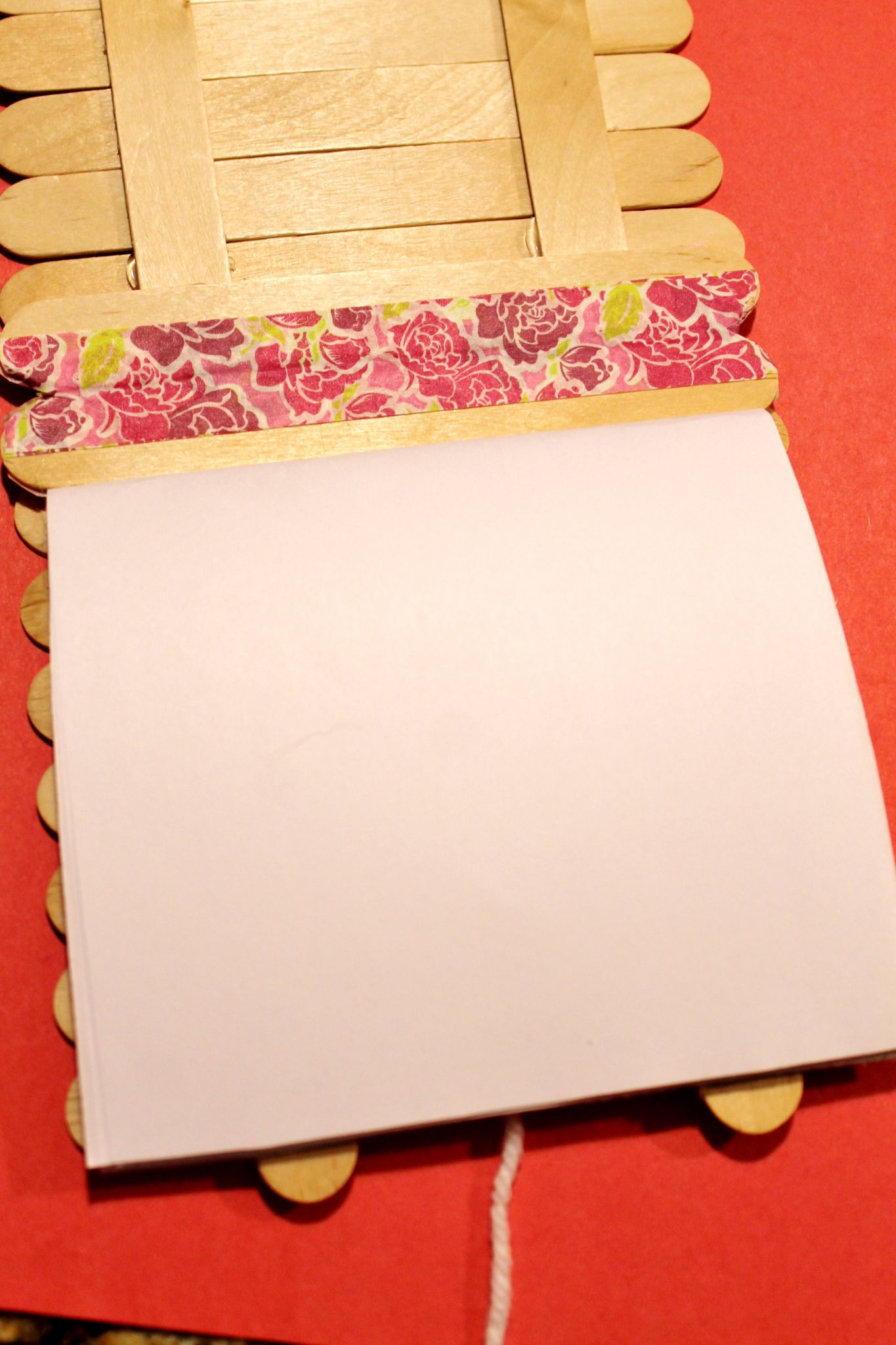 Popsicle Stick Art Journal – The Pinterested Parent