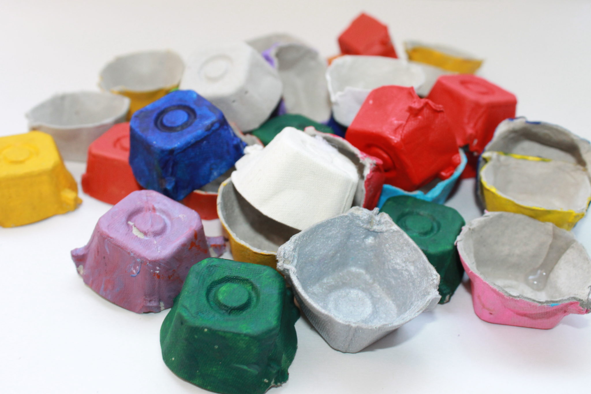 Egg Carton Building Blocks – The Pinterested Parent