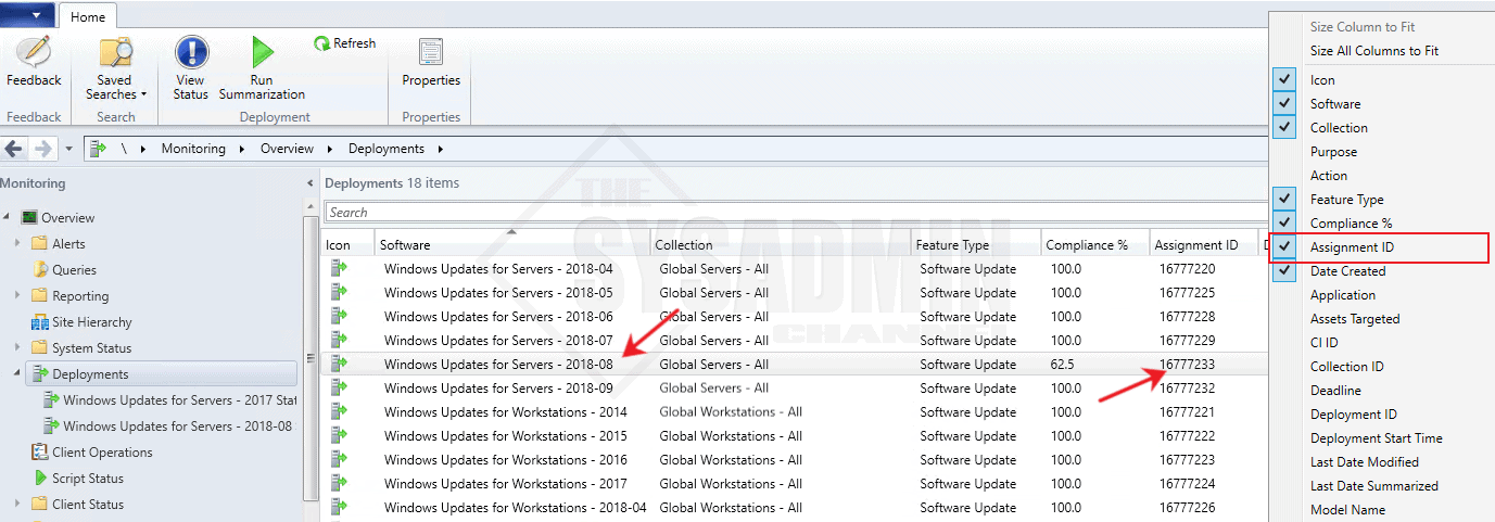 Get SCCM Software Update Status using Powershell