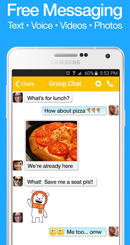 Yabb Text and Voice Messenger App Review